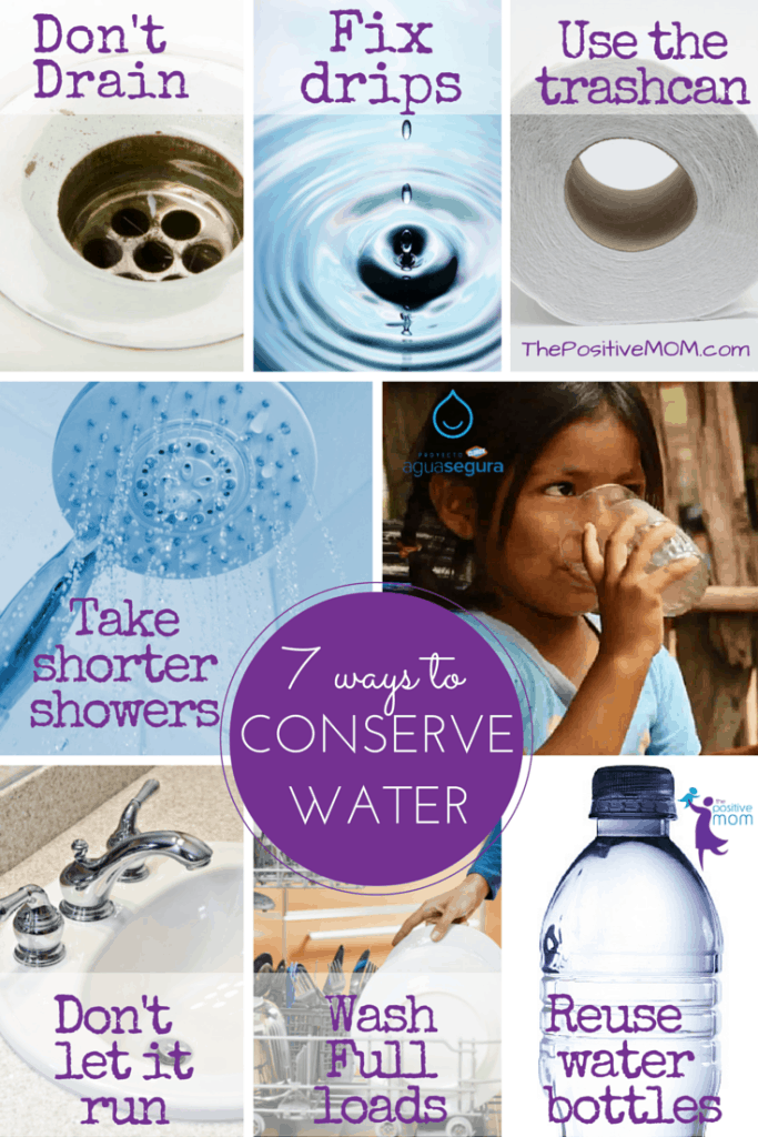 3 Ways To Conserve Water