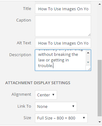 How To Use Images On Your Blog - Best Practices For Bloggers