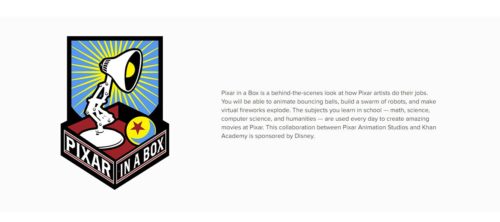 Learning At Home with Pixar In A Box