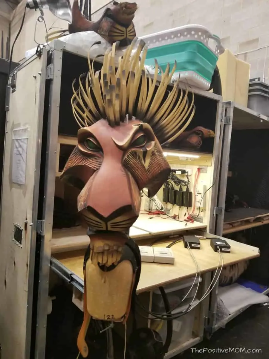 Lion King Broadway Scar Mask