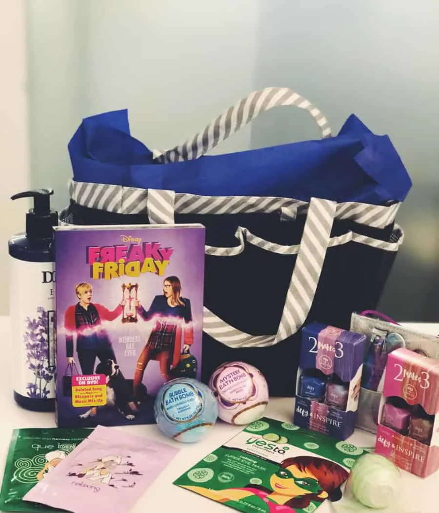 Fun Freaky Friday Mom-Daughter Spa and Movie Night