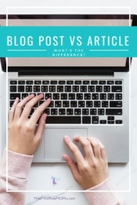 What Is the Difference Between a Blog Post and an Article?