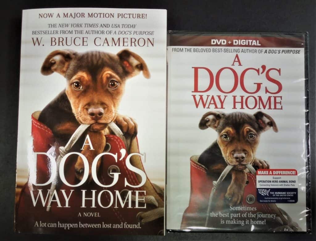 A Dog's Way Home DVD and Book Giveaway