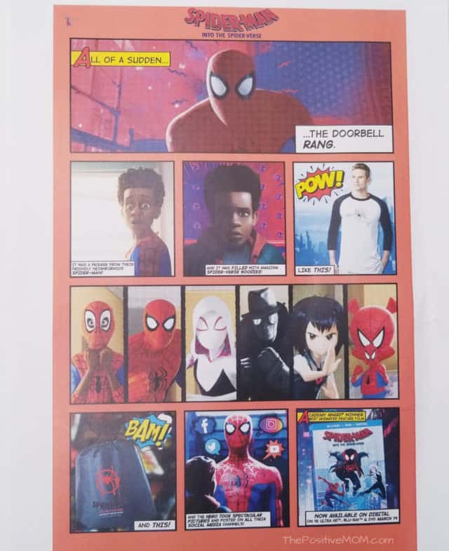 SPIDER-MAN: INTO THE SPIDER-VERSE Review and Blu-ray Giveaway