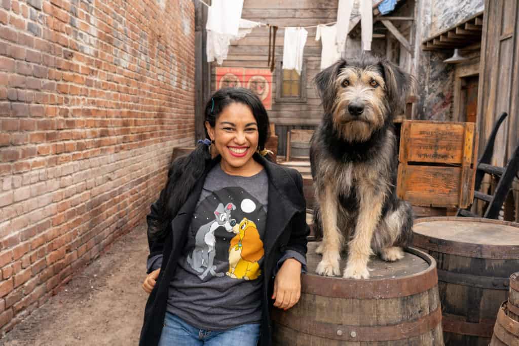 My Secret Set Visit For Lady and the Tramp On Disney Plus