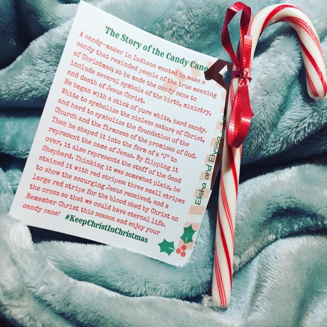 Learning The Story Of The Candy Cane