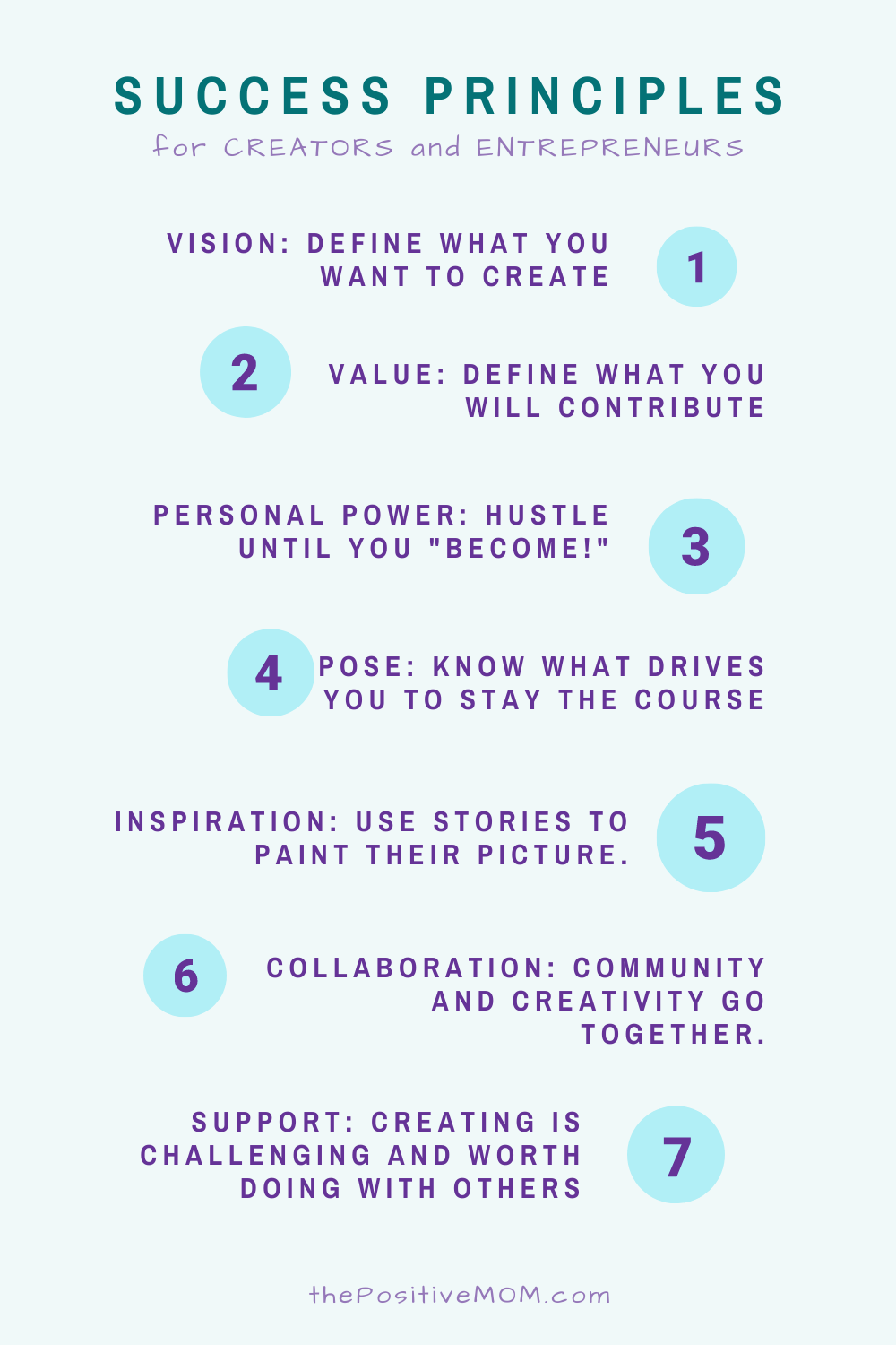 7 Success Principles For Creators and Entrepreneurs