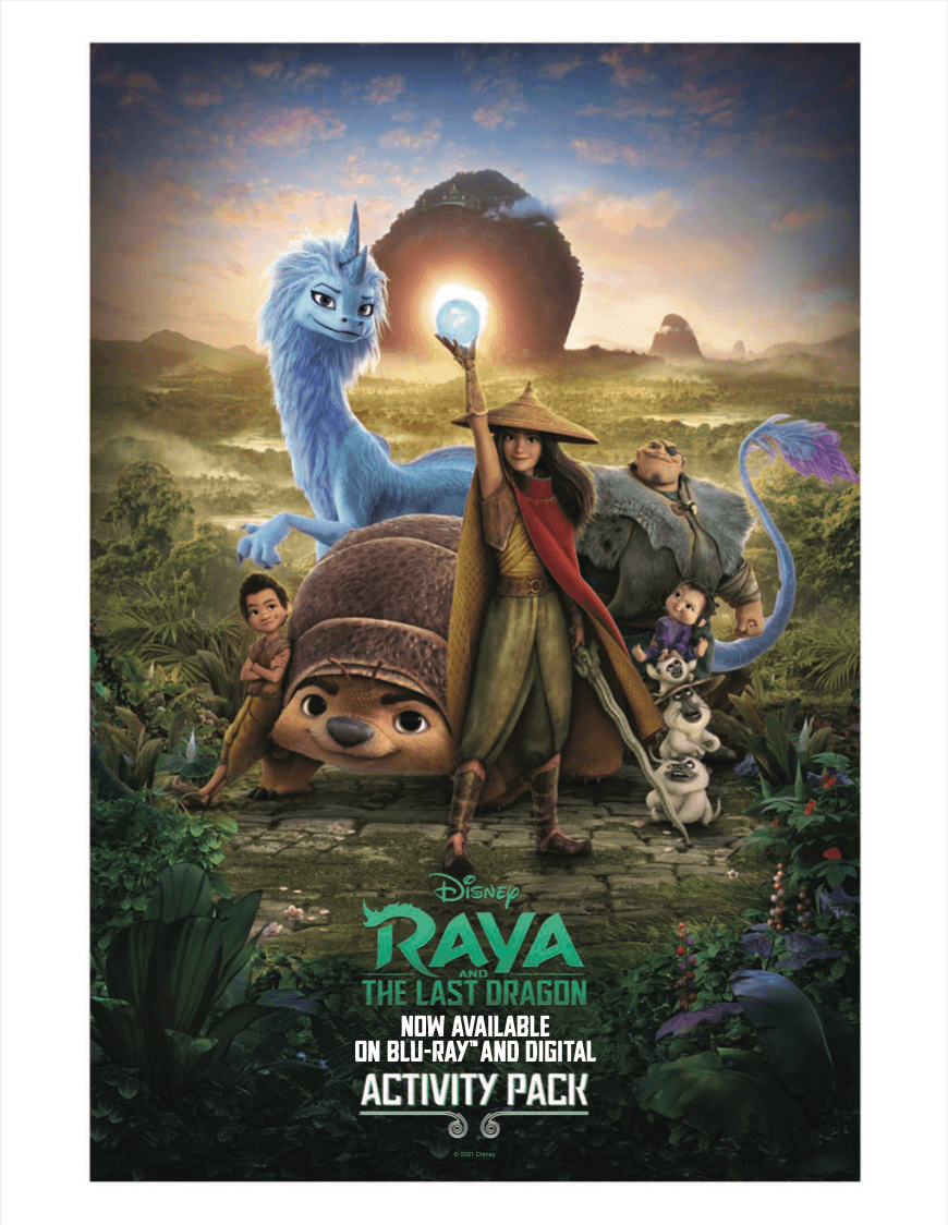 RAYA AND THE LAST DRAGON - Activities for Kids