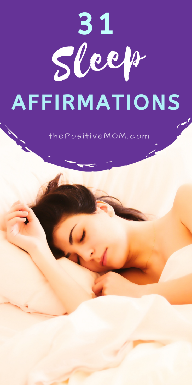 31 Positive Affirmations for Sleep for Bedtime