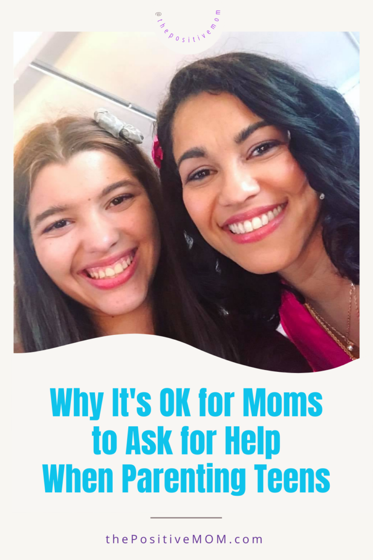 Why It's OK for Moms to Ask for Help When Parenting Teens
