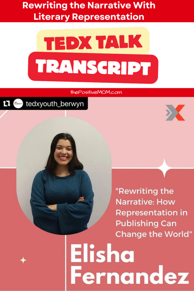 TEDx Talk Transcript: Rewriting the Narrative With Literary ...